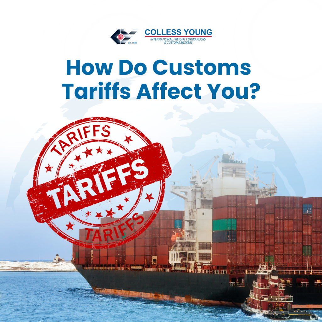 Tariffs are in the News - Should You Be Concerned? - Colless Young Pty Ltd