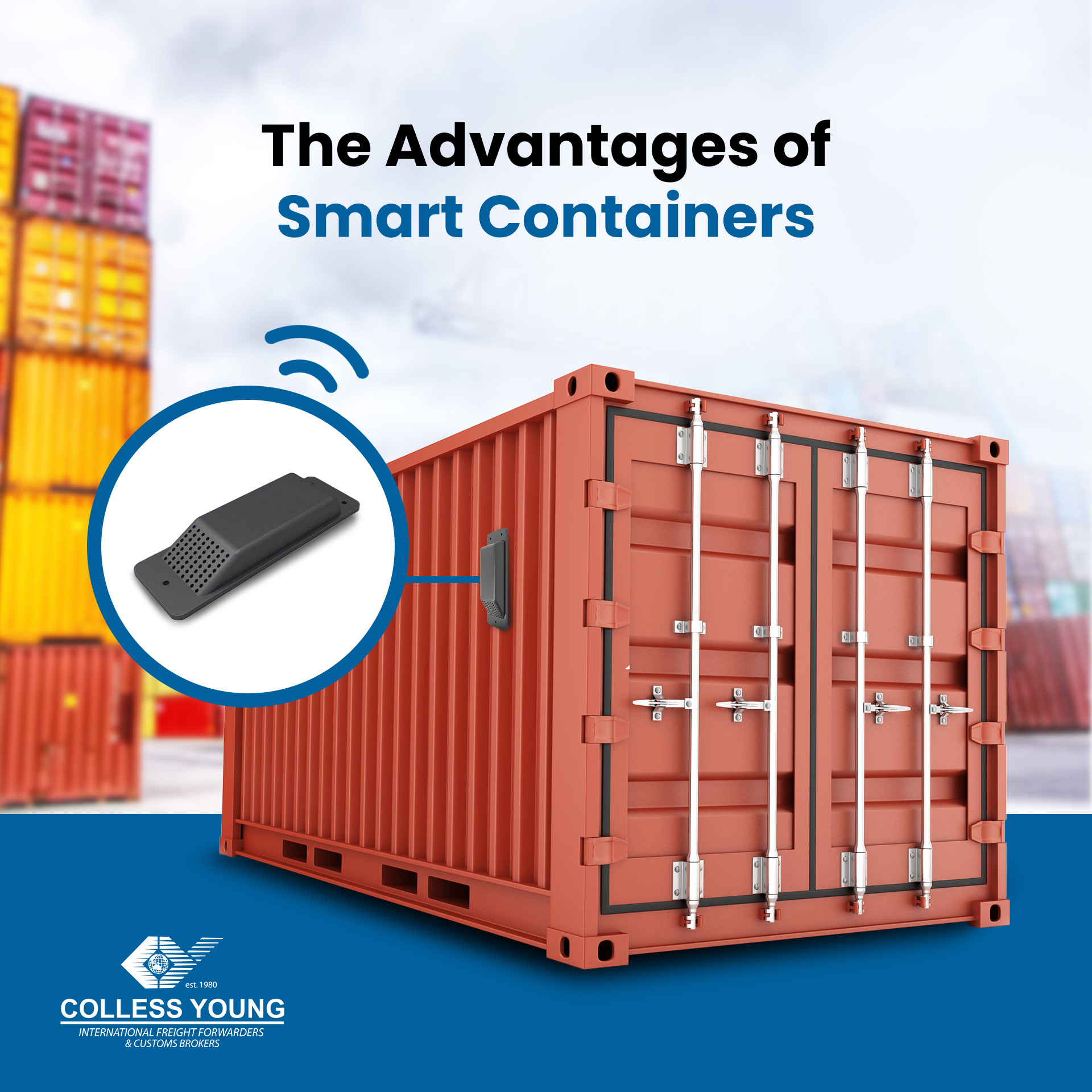 The Advantages of Smart Containers - Colless Young Pty Ltd