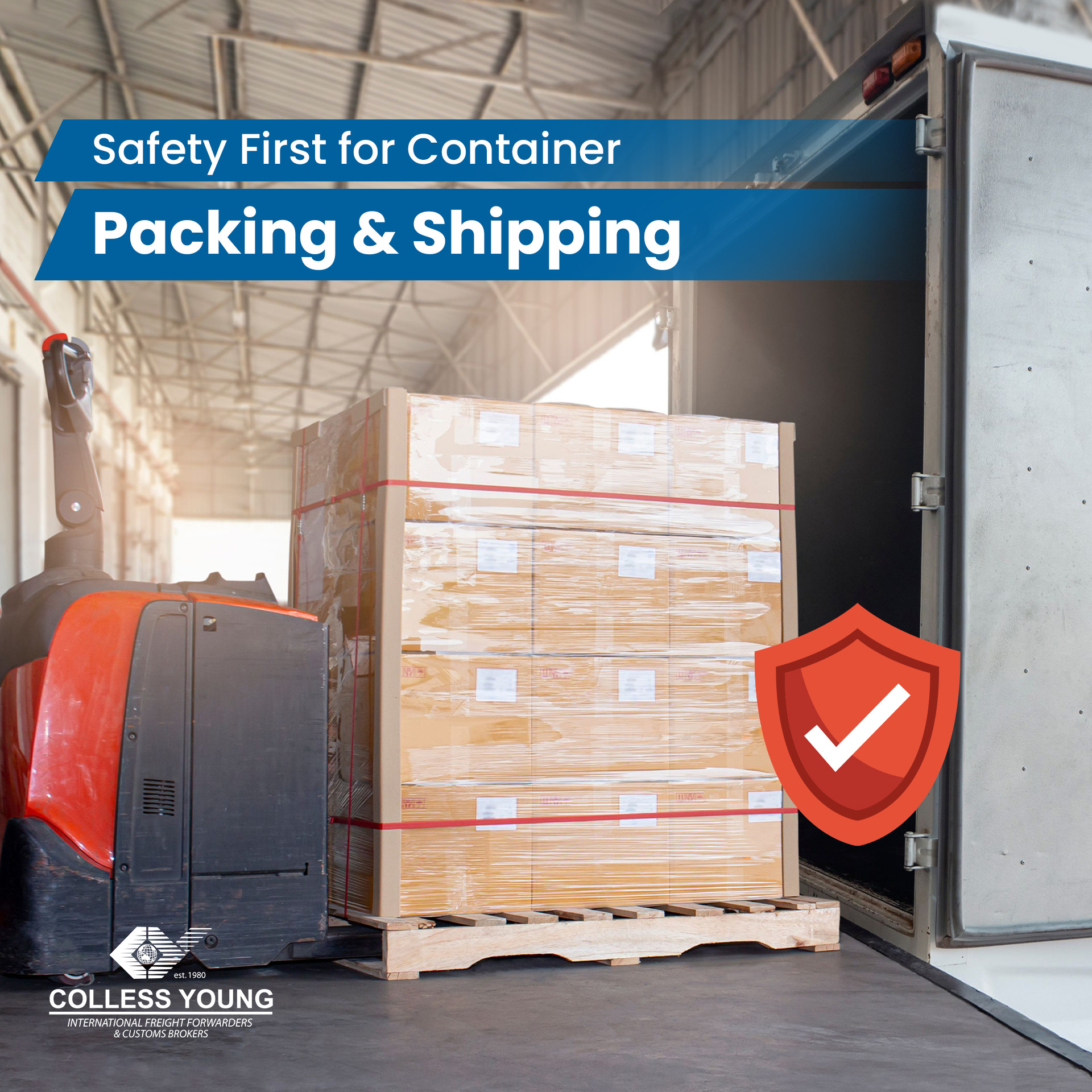 Safety First for Container Packing & Shipping - Colless Young Pty Ltd