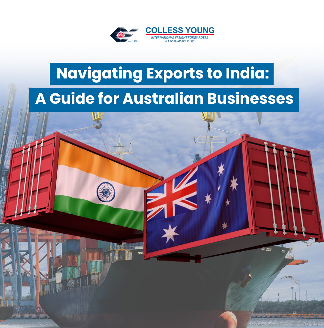 Opportunities For Export to India - Colless Young Pty Ltd