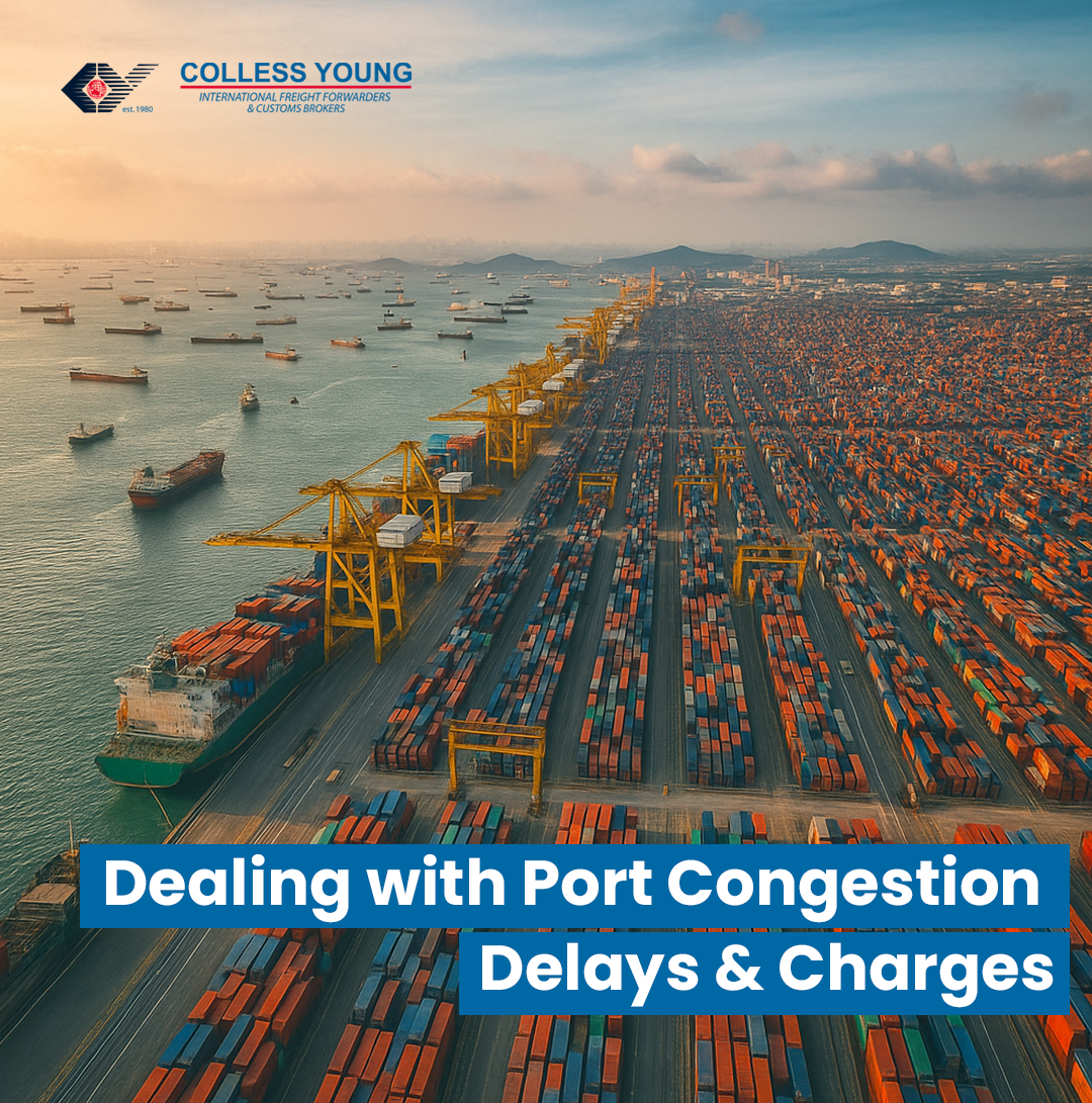 Dealing with Port Congestion – Delays and Charges - Colless Young Pty Ltd
