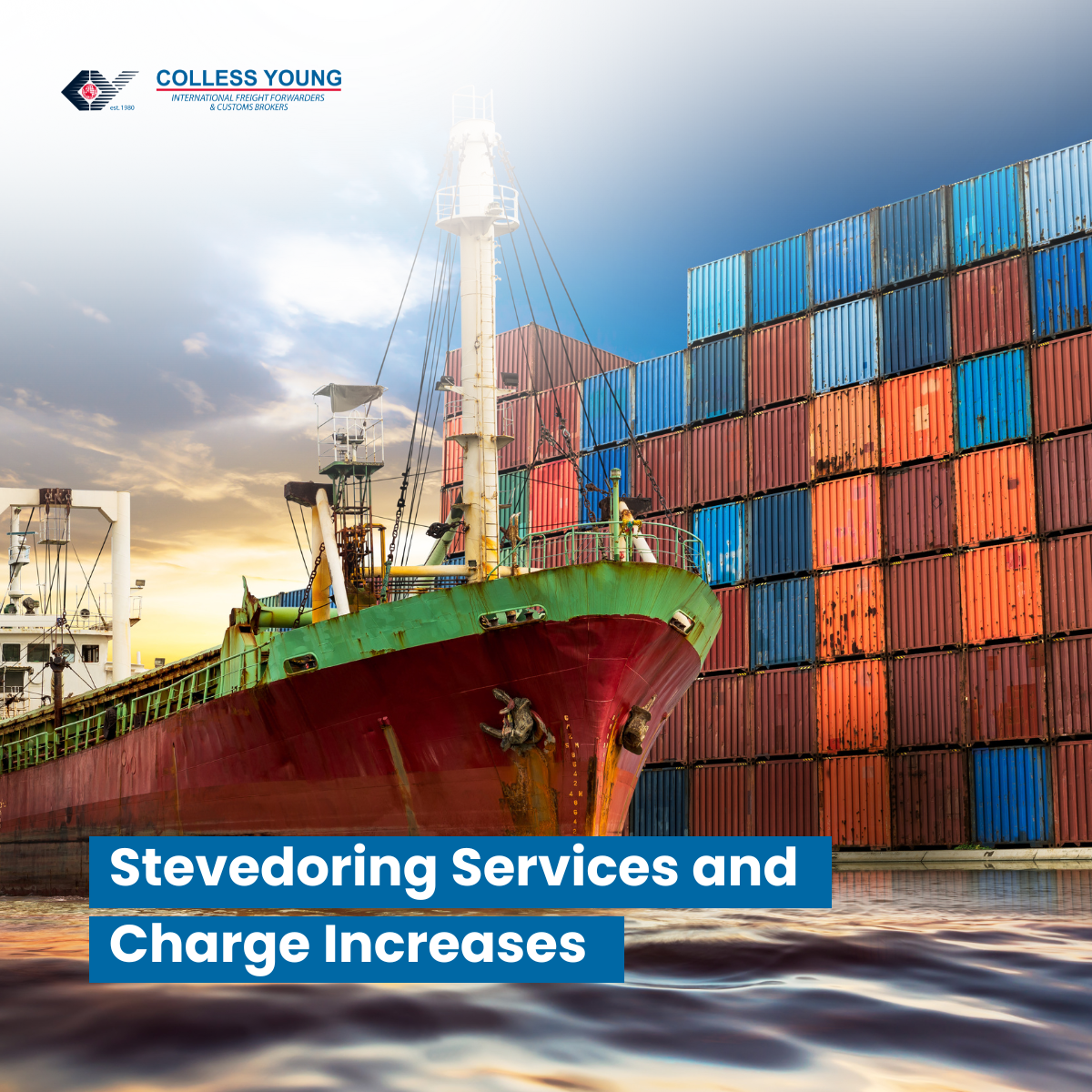 Stevedoring Services and Charge Increases - Colless Young Pty Ltd