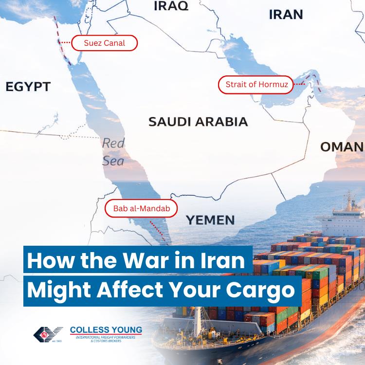 How the War in Iran Might Affect Your Cargo - Colless Young Pty Ltd